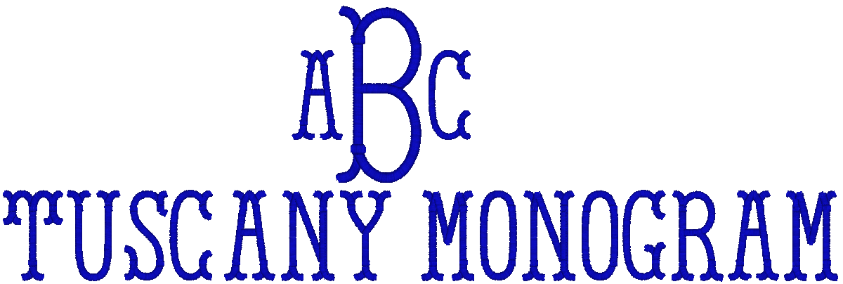 Tuscany Monogram – EmbForum