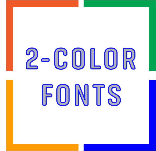 2-Color Fonts – EmbForum